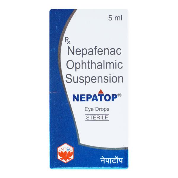 Nepatop Eye Drops 5ml - Price, Uses, Side Effects | Netmeds