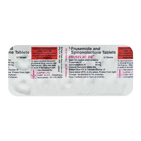 Buy Fruselac DS Tablet 10'S Online at Upto 25% OFF | Netmeds