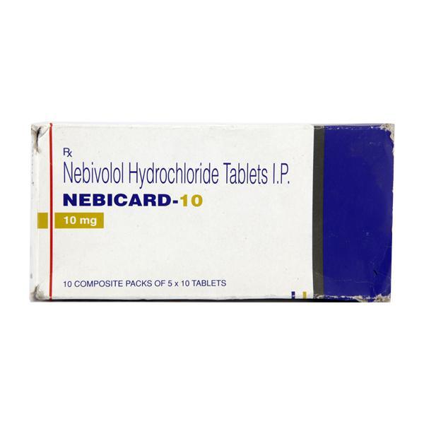 Nebicard 10mg Tablet 10'S : Price, Uses, Side Effects | Netmeds