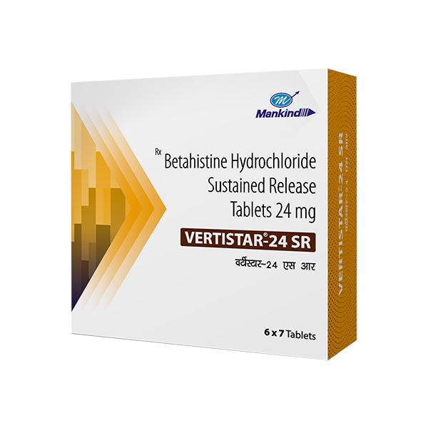 VERTISTAR 24 SR Tablet 7's