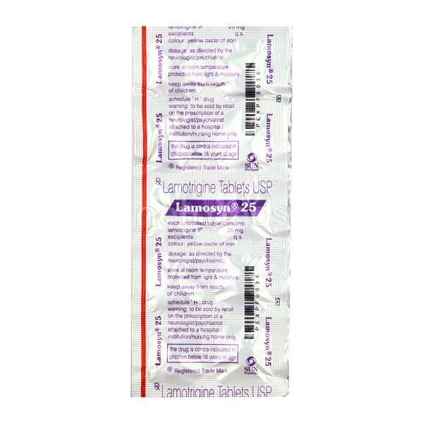 Buy Lamosyn 25mg Tablet 10'S Online at Upto 25% OFF | Netmeds