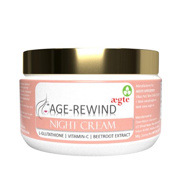Buy Aegte Age Rewind Night Cream 50 gm Online at Discounted Price | Netmeds