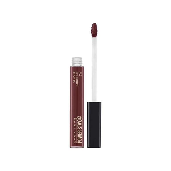 Buy Avon True Color Powerstay Liquid Lipstick - Stay Put Sangria 7 ml ...