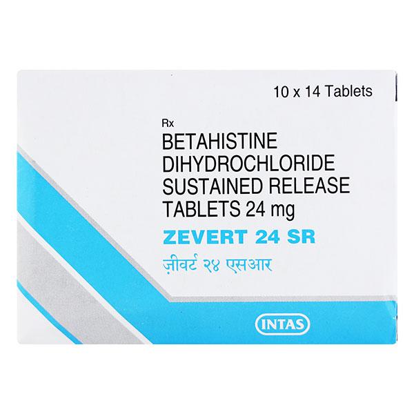 Buy Zevert SR 24mg Tablet 14'S Online at Upto 25% OFF | Netmeds