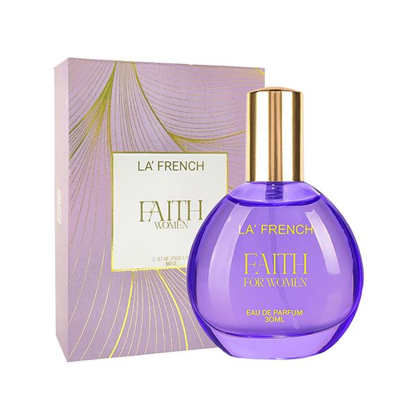 La French Faith Perfume For Women, Floral, Fruity & Vanilla Scent 30 ml