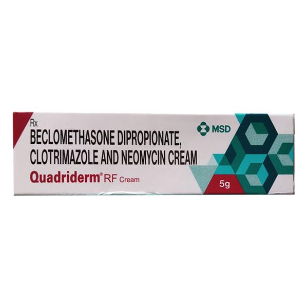 Quadriderm RF Cream 5gm - Price, Uses, Side Effects | Netmeds