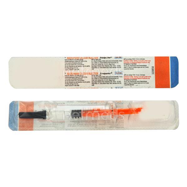 Fraxiparine Injection 0.4ml Price, Uses, Side effects, Substitutes ...