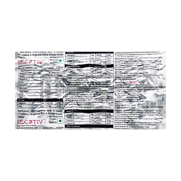 BILCOTIV Tablet 10's