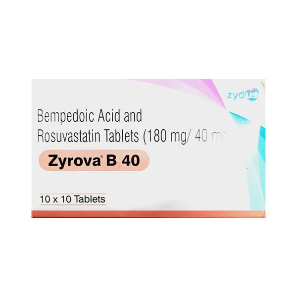 ZYROVA B 40 Tablet 10's Price, Uses, Side effects, Substitutes | Netmeds