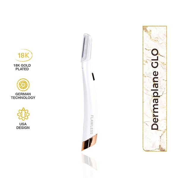 Buy Flawless Finishing Touch Dermaplane Glow Facial Hair Remover Online ...