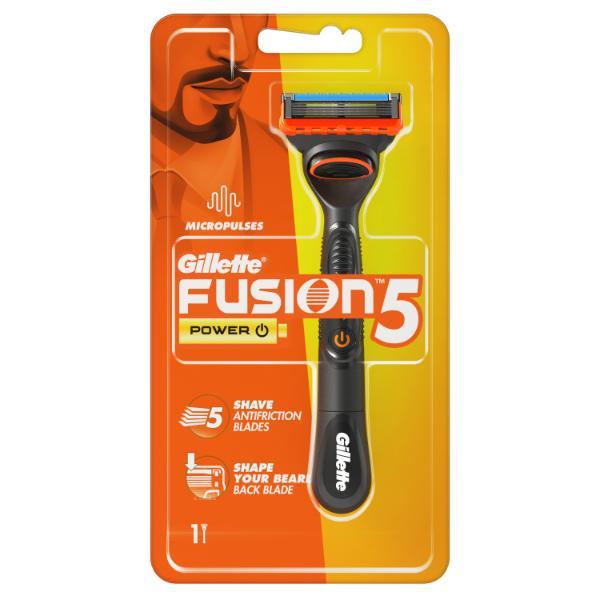 Buy Gillette Fusion 5 Power Razor + 1 Cartridge + 1 Battery Online at ...