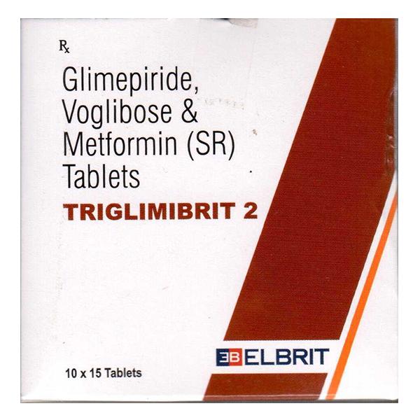 TRIGLIMIBRIT 2 Tablet 15's : Price, Uses, Side Effects | Netmeds