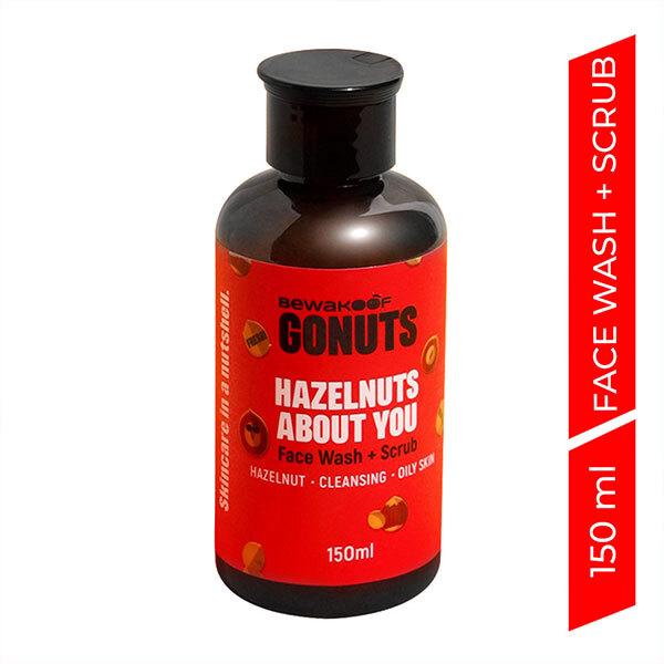 Buy GONUTS By Bewakoof Hazelnut About You Face Wash and Scrub For Women ...