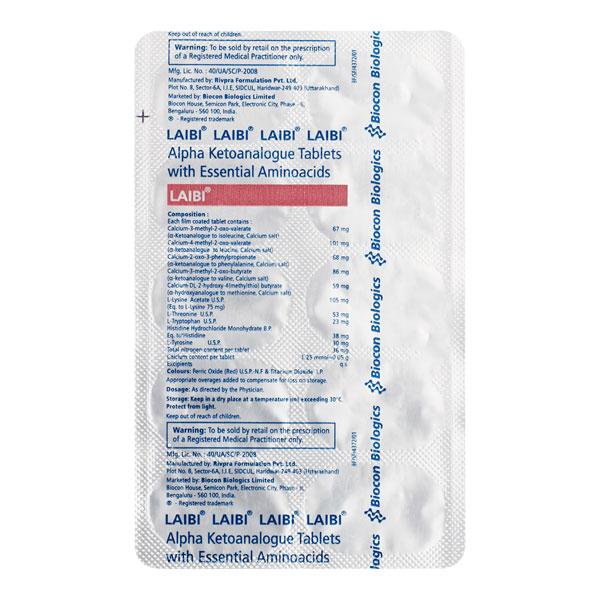 Buy LAIBI Tablet 10's Online at Upto 25% OFF | Netmeds