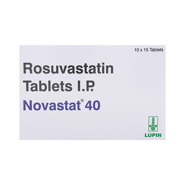 Novastat 40Mg Tablet 15's Price, Uses, Side effects, Substitutes | Netmeds