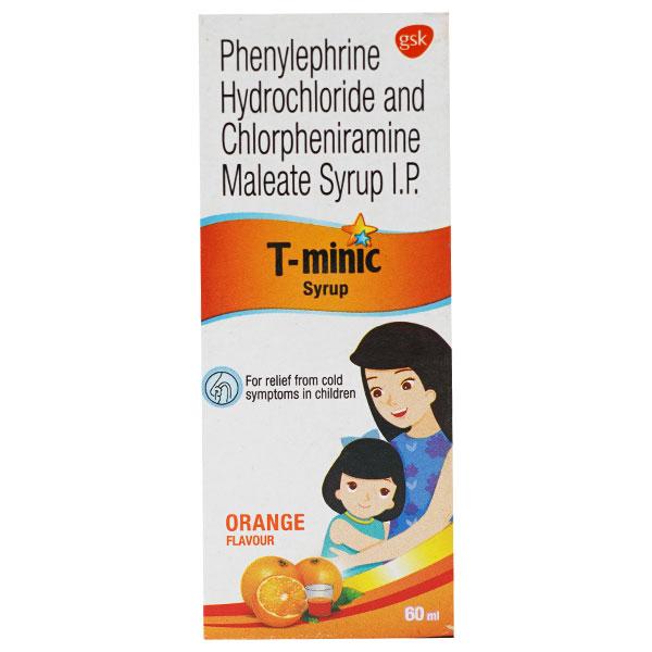 T Minic Orange Flavour Syrup 60ml: Uses & Precautions | Netmeds