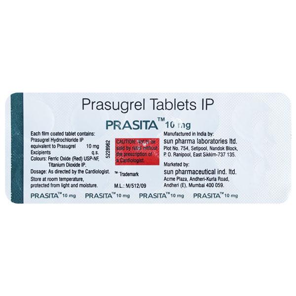 Prasita 10mg Tablet 10'S Price, Uses, Side effects, Substitutes | Netmeds