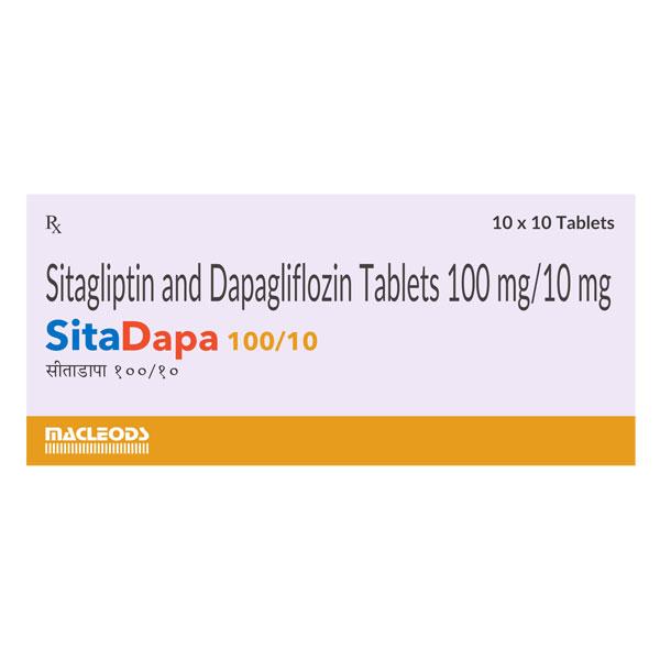 SITADAPA 100/10 Tablet 10's - Price, Uses, Side Effects | Netmeds