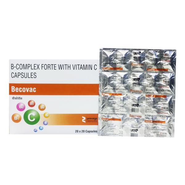 Buy BECOVAC Capsule 20's Online at Upto 25% OFF | Netmeds
