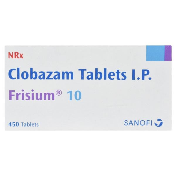 Frisium 10mg Tablet 15'S - Price, Uses, Side Effects, and Substitutes ...
