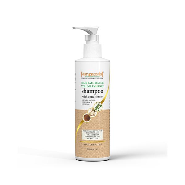 Buy Aryanveda Hair Fall Rescue Volume Enhance Shampoo & Conditioner 200 ...