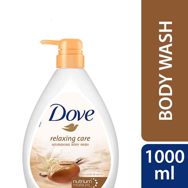Buy Dove Relaxing Care Shea Butter Nourishing Body Wash with Vanilla ...