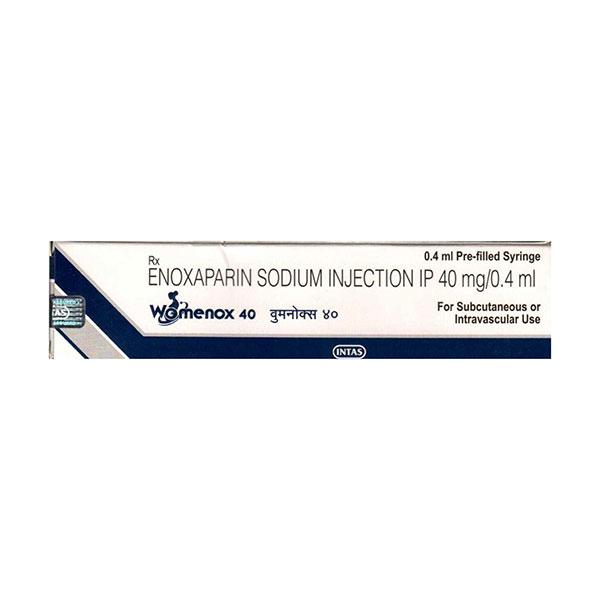 Buy WOMENOX 40 Prefilled Syringe(Pfs) 0.4ml Online at Upto 25% OFF ...