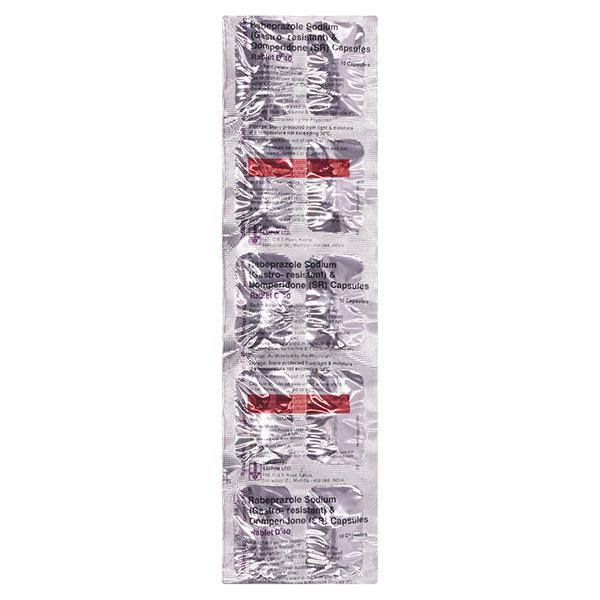 Buy Rablet D 40mg Capsule 10'S Online at Upto 25% OFF | Netmeds