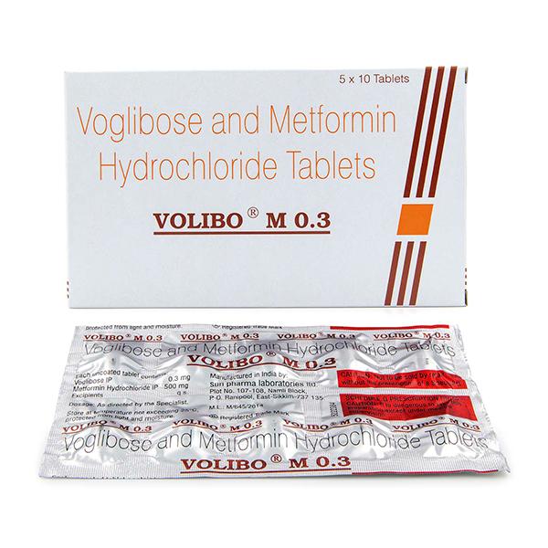 Volibo M 0.3mg Tablet 10'S : Price, Uses, Side Effects | Netmeds