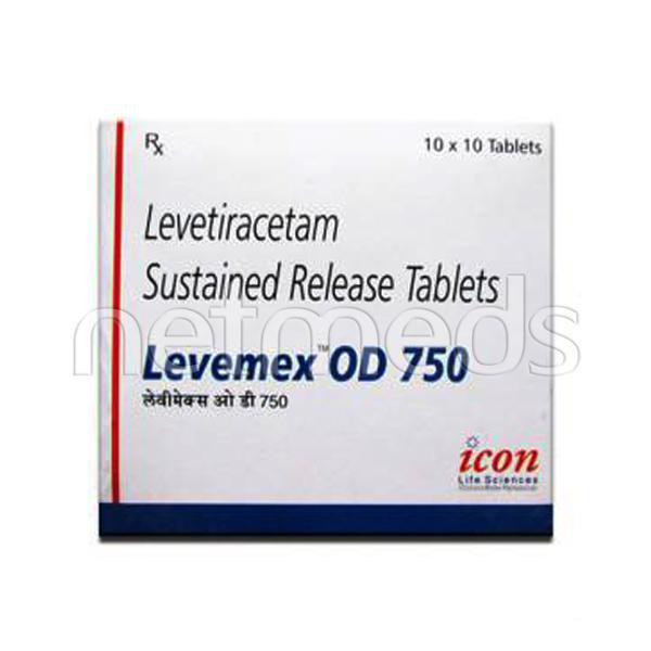 Buy Levemex OD 750mg Tablet 10'S Online at Upto 25% OFF | Netmeds