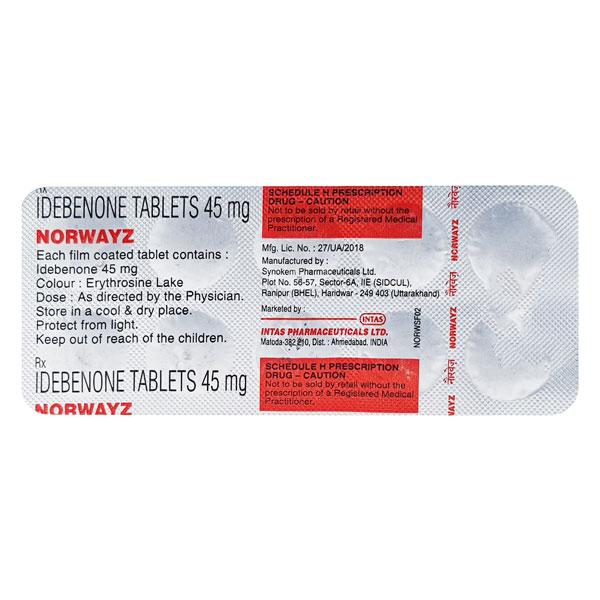 Norwayz Tablet 10'S Price, Uses, Side effects, Substitutes | Netmeds