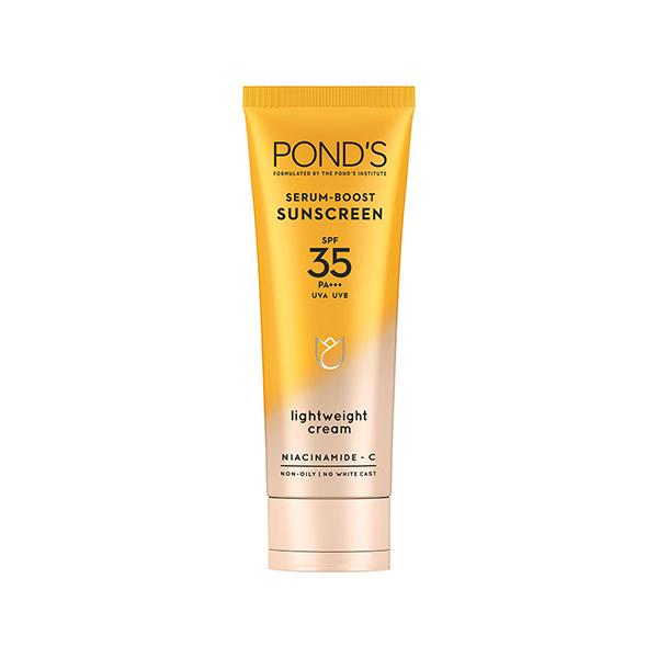 Buy Ponds Serum Boost Sunscreen Cream Spf 35 50 gm Online at Best Price ...
