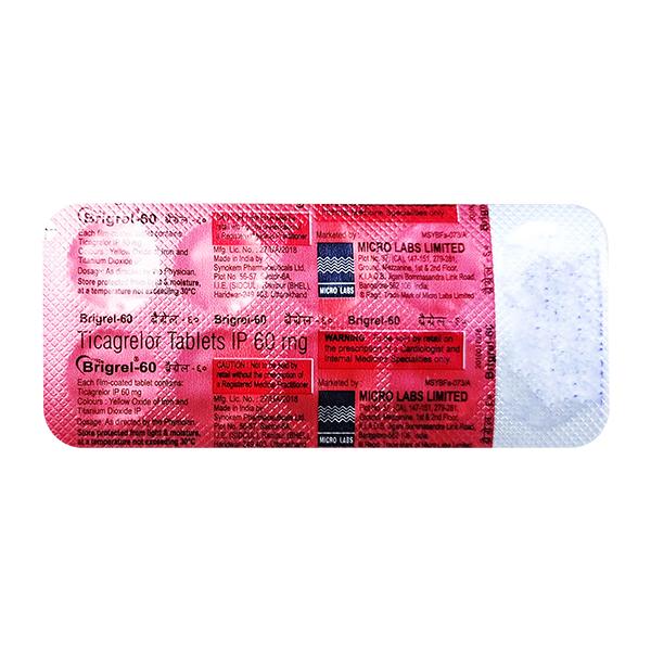 Buy BRIGREL 60 Tablet 10's Online at Upto 25% OFF | Netmeds