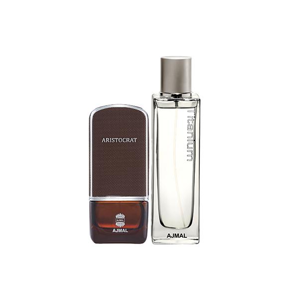 Buy Ajmal Aristocrat EDP Citrus Woody Perfume And Titanium EDP Citrus ...