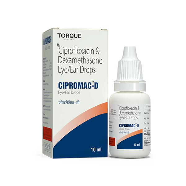 Cipromac D Eye Drops 10ml : Uses, Side Effects, Price | Netmeds