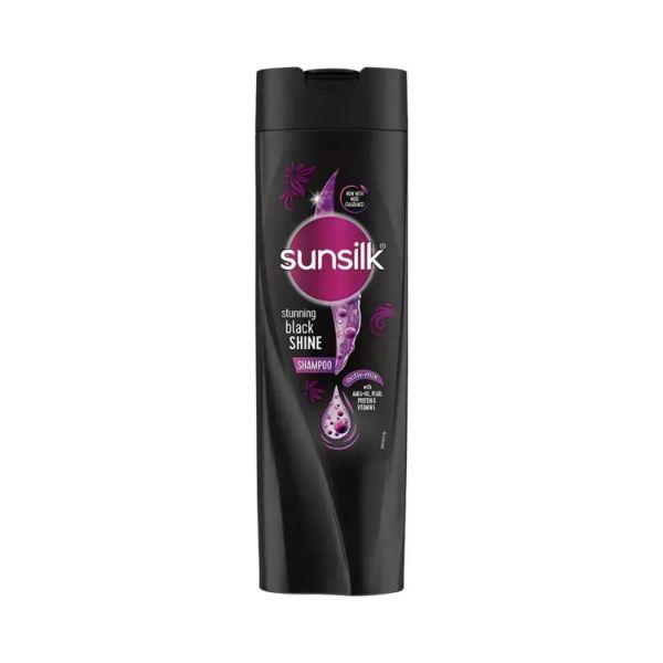 Buy Sunsilk Stunning Black Shine Shampoo Gives Shiny, Moisturised and ...