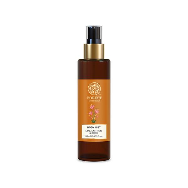 Buy Forest Essentials Body Mist Lime Saffron and Oudh Natural and ...