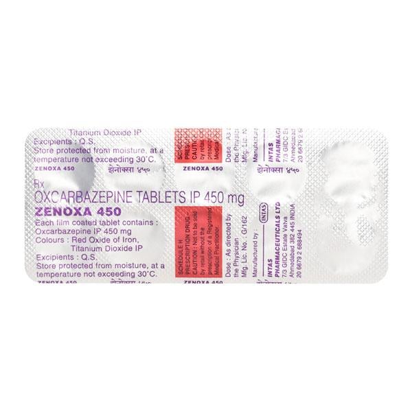 Buy Zenoxa 450mg Tablet 10'S Online at Upto 25% OFF | Netmeds