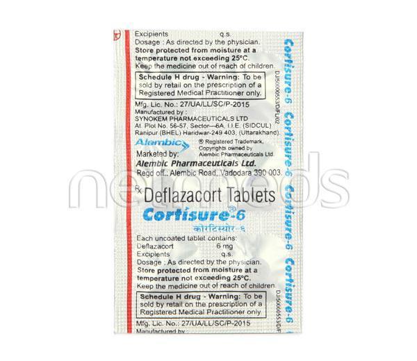 Buy Cortisure 6mg Tablet 6'S Online at Upto 25% OFF | Netmeds
