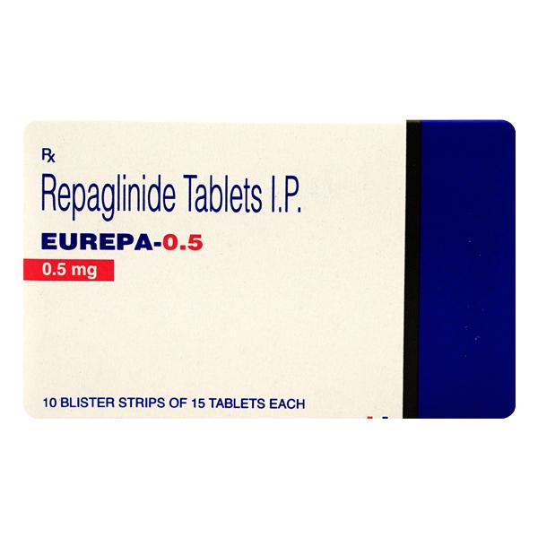 EUREPA 0.5mg Tablet 15's : Price, Uses, Side Effects | Netmeds