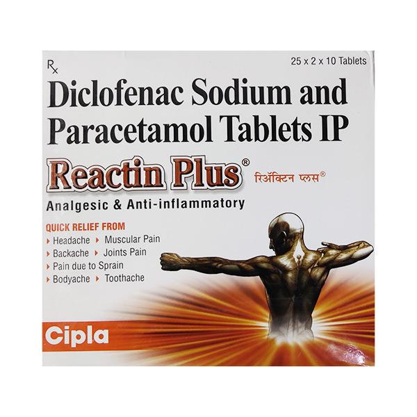 Buy REACTIN PLUS (R) Tablet 10's Online at Upto 25% OFF | Netmeds
