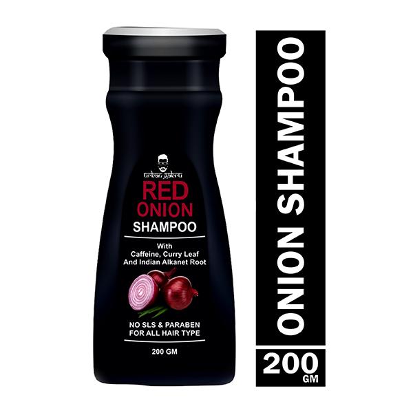 Buy Urban Gabru Red Onion Shampoo - with Caffeine, Curry Leaf and ...