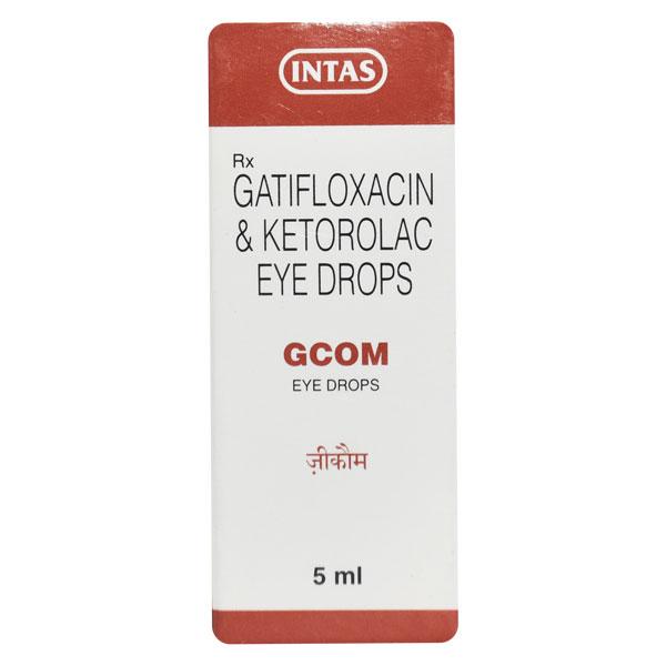 Gcom Eye Drops 5ml Price, Uses, Side effects, Substitutes | Netmeds