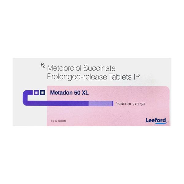 METADON XL 50 Tablet 10's : Uses, Side Effects, Price | Netmeds