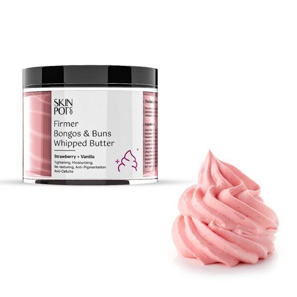 Buy Skin Pot Co Firmer Bongos and Buns Whipped Butter - Strawberry + Vanilla 100 gm Online at ...