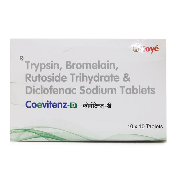 Coevitenz D Tablet 10'S Price, Uses, Side effects, Substitutes | Netmeds