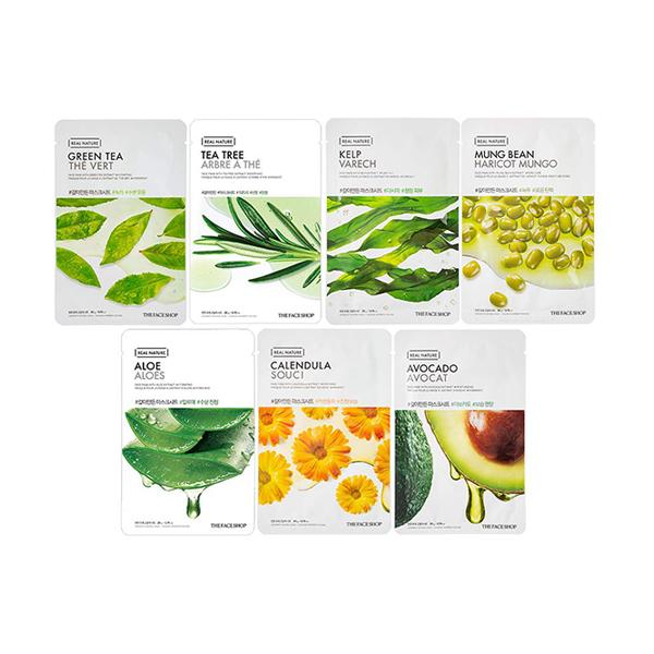 Buy The Face Shop Unisex Weekly Acne Treatment Face Masksheet (Pack Of ...