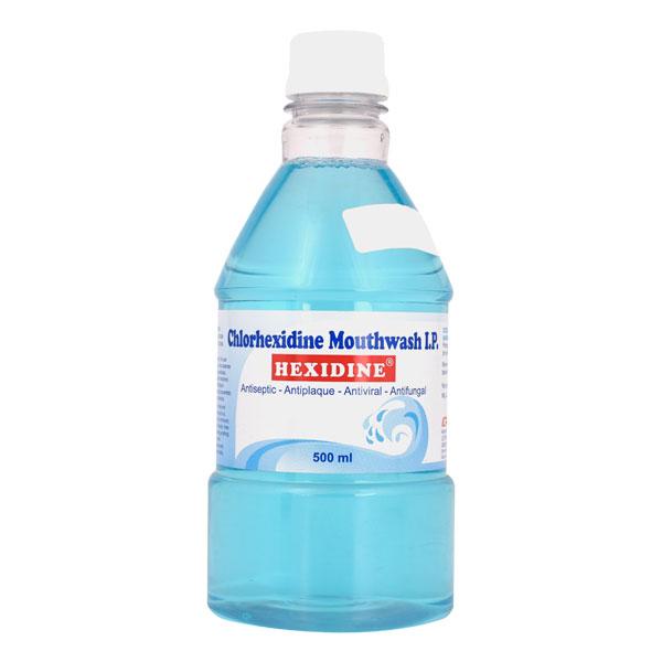 Hexidine 0.2% Mouth Wash 500ml Price, Uses, Side effects, Substitutes ...