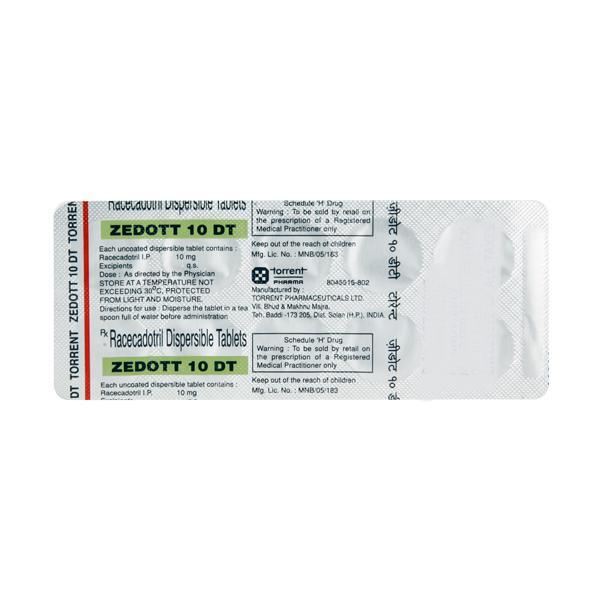 Zedott DT 10mg Tablet 10'S : Price, Uses, Side Effects | Netmeds