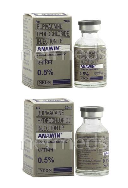 Buy ANAWIN 0.5% Injection 20ml Online at Upto 25% OFF | Netmeds